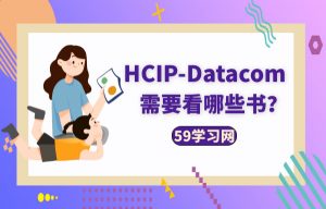 考华为HCIP-Datacom认证，需要看哪些书？-HCIP资料-59学习网